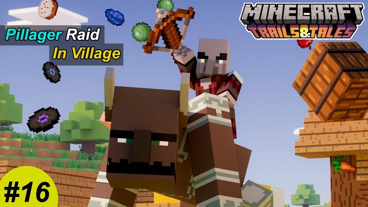Minecraft Raid Minecraft Survival Part 16 Youtube