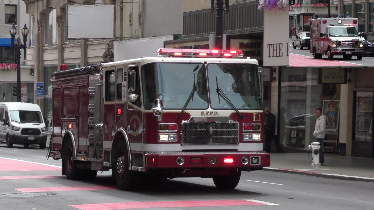 San Francisco Fire Dept Engine 1 San Francisco Amr Transporting