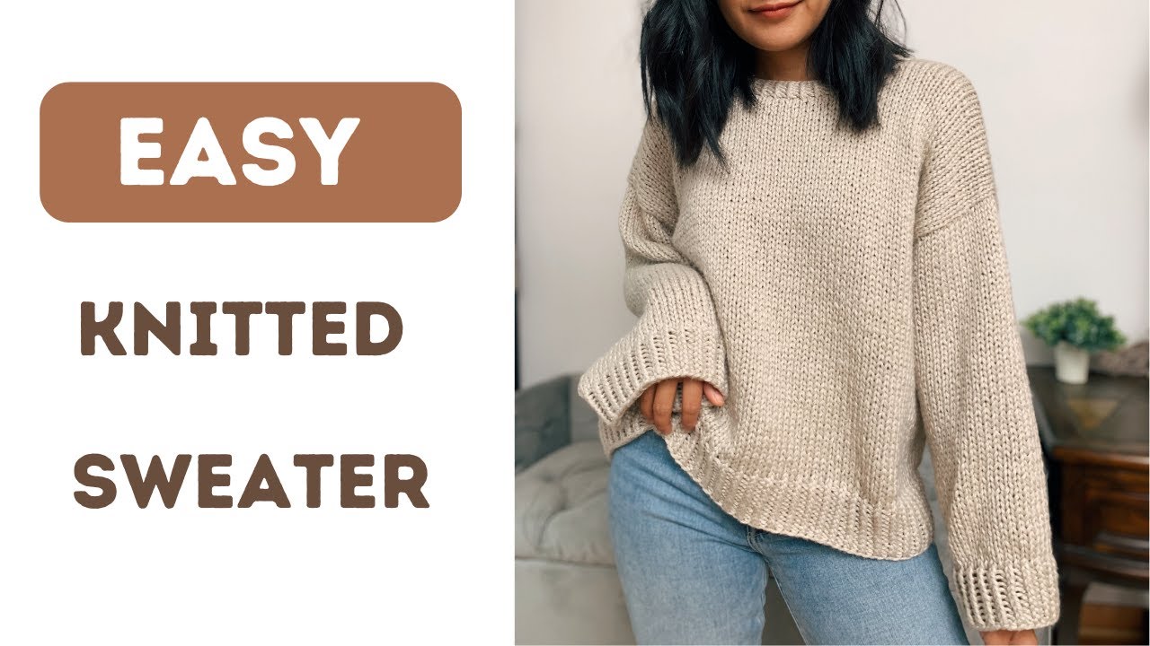 Free Knit Sweater Patterns For Beginners 21 Easy Knitting Patterns