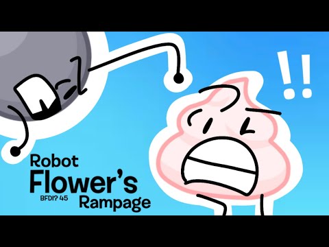 Battle For Dream Island Episode 45 Robot Flower S Rampage Youtube