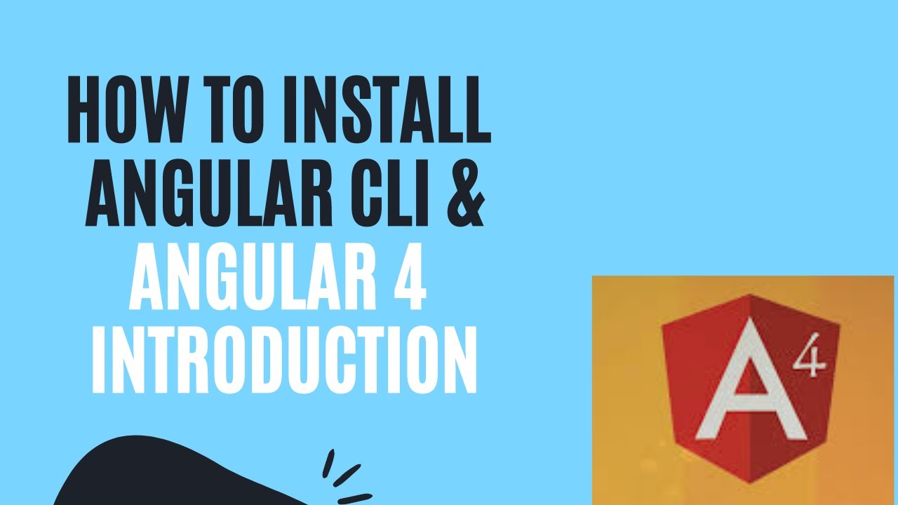01 How To Install Angular Cli Angular 4 Angular Cli Introduction