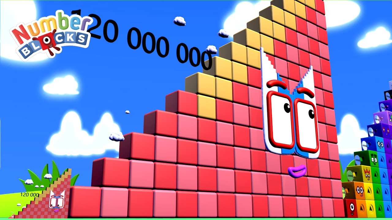 Looking For Numberblocks Step Squad 120 Vs 120000 Vs 12 Million Vs 120