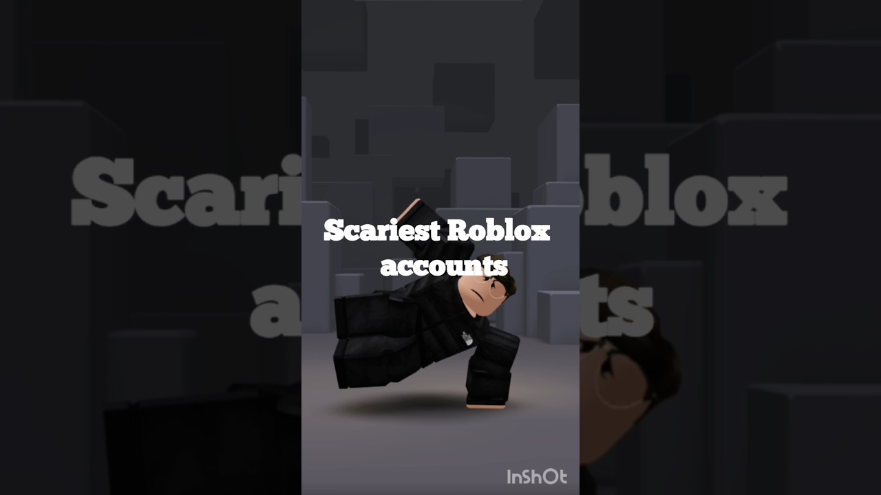 Roblox But The Scariest Accounts Roblox Youtube