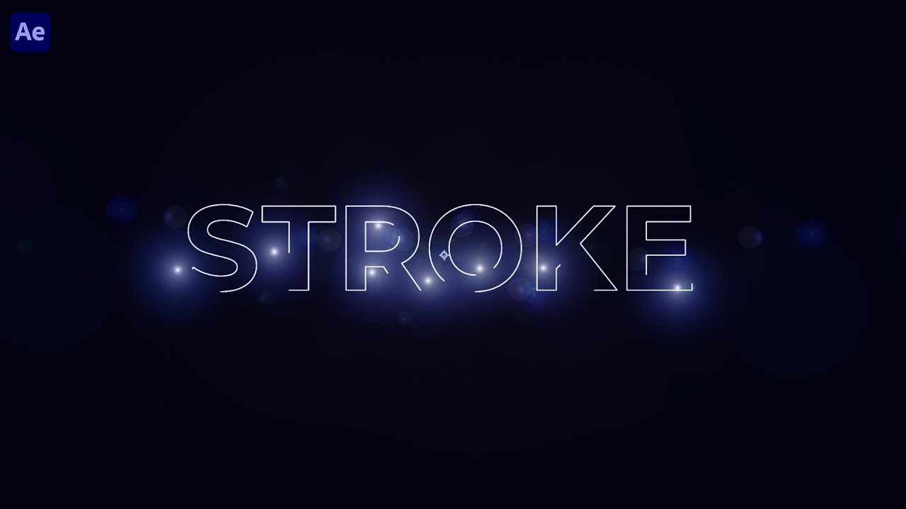 Create Light Stroke Motion Graphics In After Effects Youtube