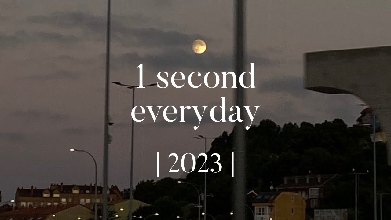 I Recorded 1 Second Everyday For A Year I 2023 Youtube