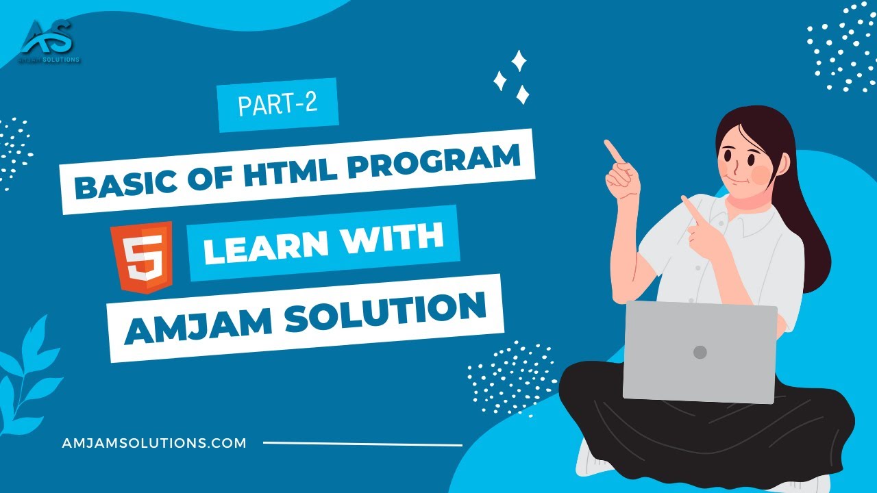 Basics Of Html Program Html Basics For Beginners Youtube