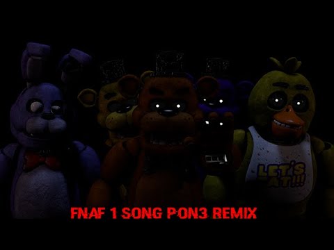 Fnaf Sfm Tlt Fnaf1 Song Pon3 Remix Youtube