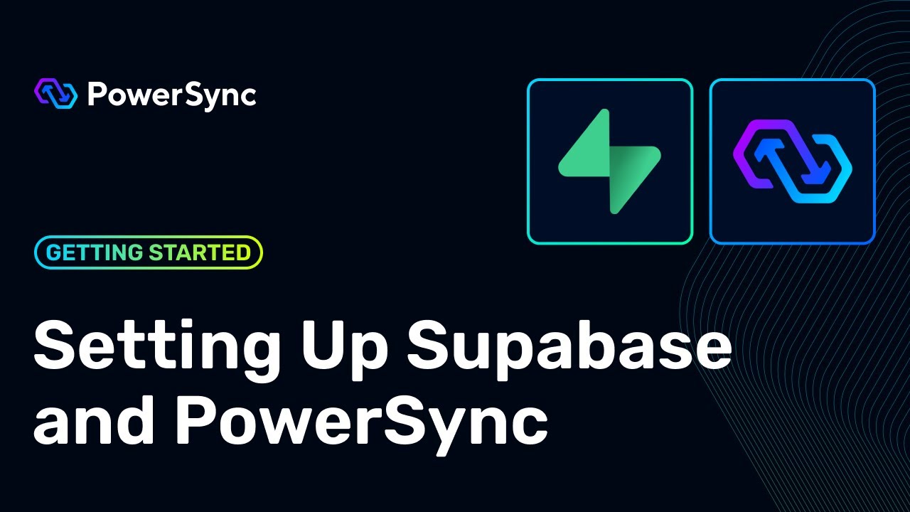 Setting Up Supabase And Powersync Youtube