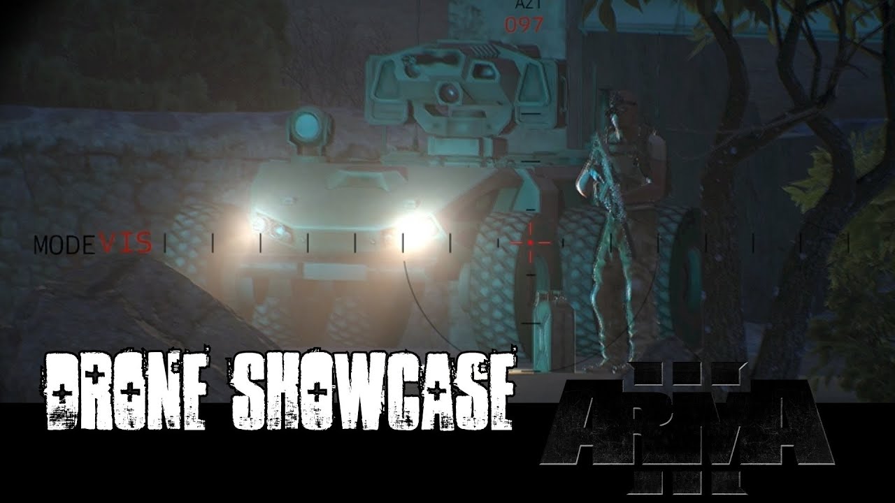 Arma 3 Drone Showcase Uav Gameplay Youtube