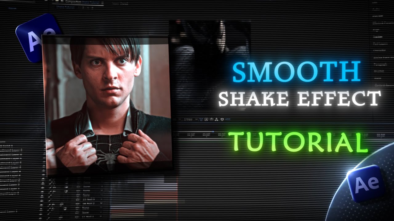 Smooth Shake Effect After Effects Tutorial Youtube