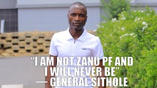 I Am Not Zanu Pf And I Will Never Be General Sithole Finally Speaks Out ...