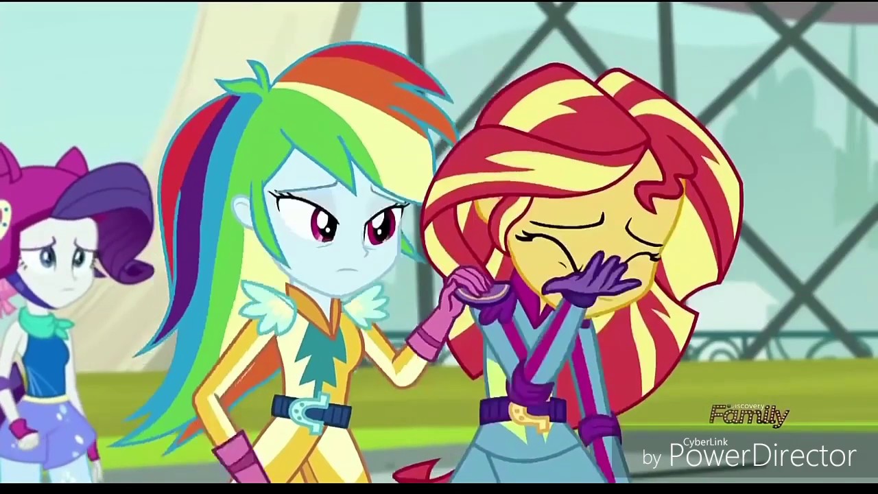 Sunset Shimmer Gets Angry At Sweetie Youtube