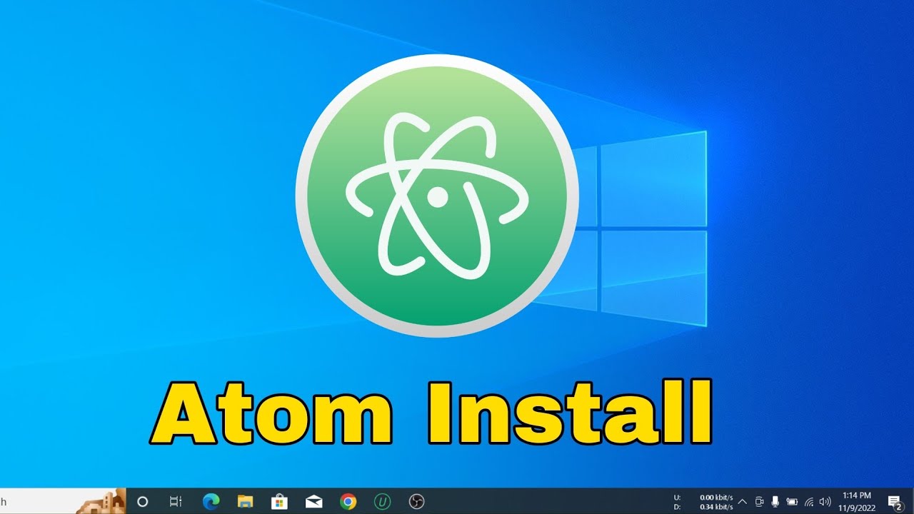 How To Install Atom Ide On Windows 10 Youtube