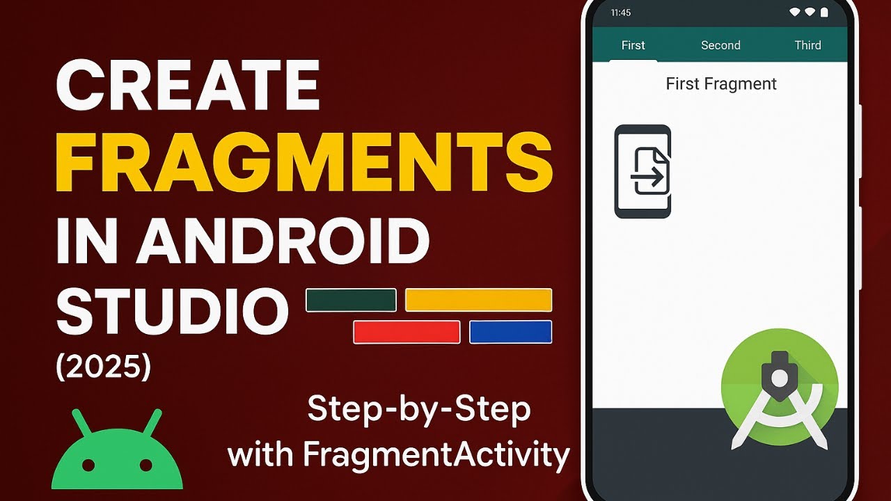 How To Create Fragments In Android Studio 2025 Fragment Tutorial For