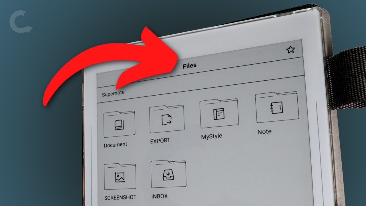 Trying To Organize My Notes Supernote Youtube