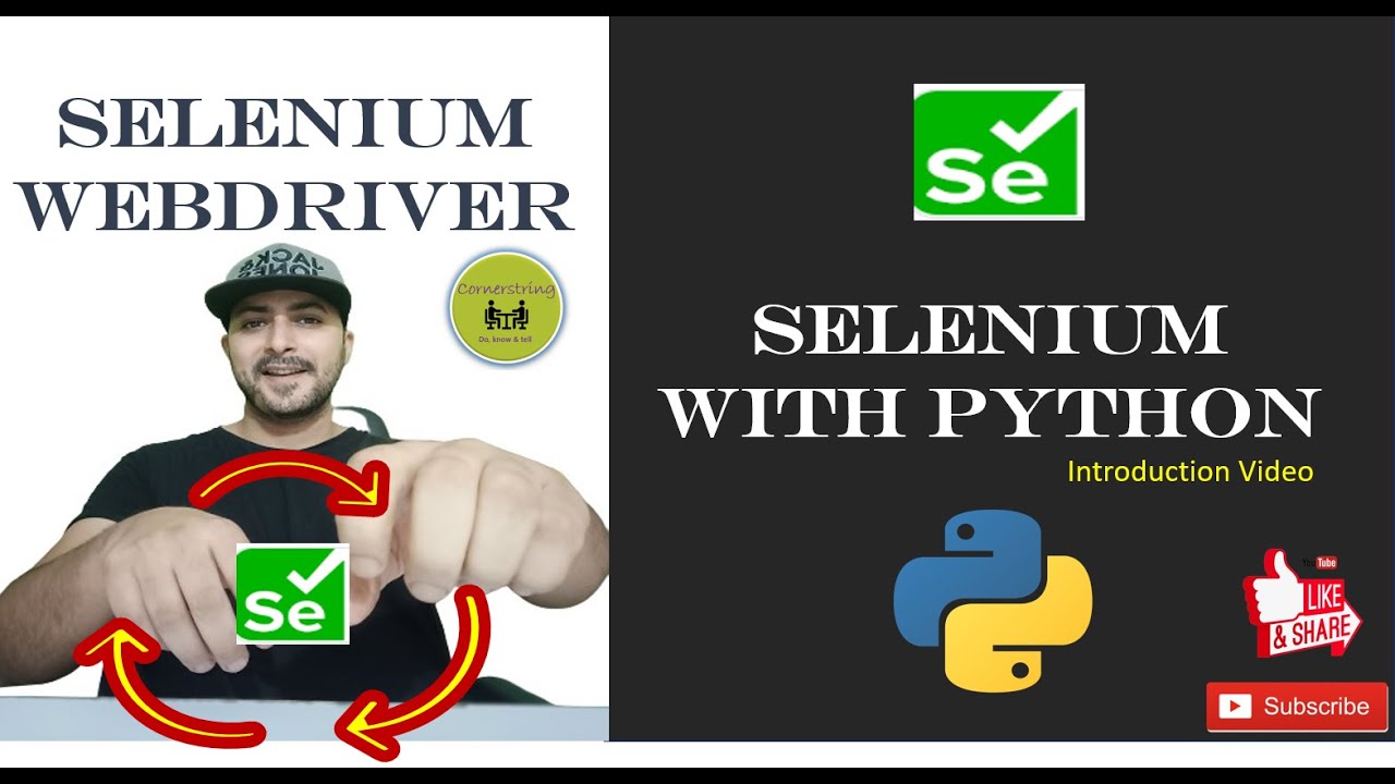 Introduction To Selenium With Python And Selenium Webdriver Selenium