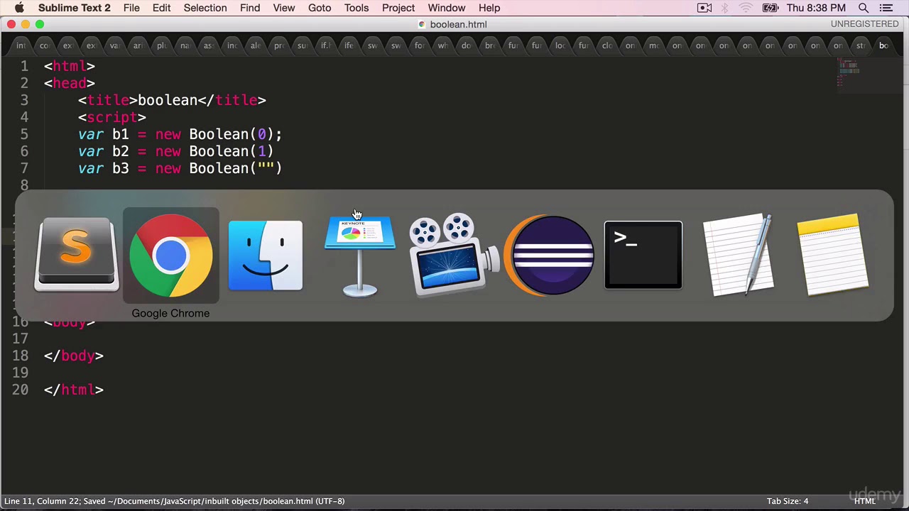 Javascript Boolean Object Youtube