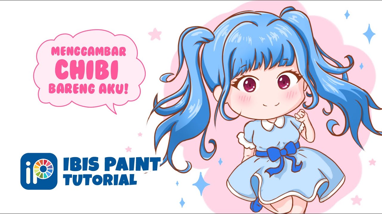 Menggambar Chibi Di Ibis Paint X Youtube