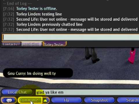 Chat Bar Shortcuts Second Life Video Tutorial Quicktip Youtube