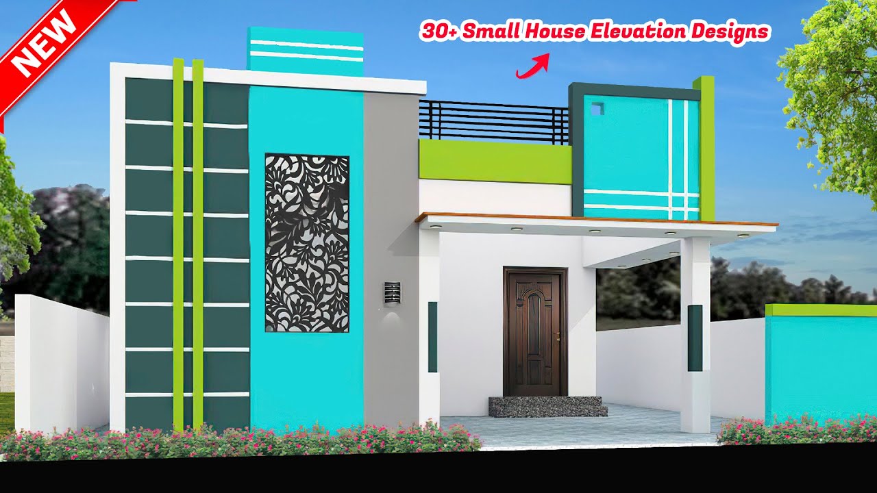 Low Cost Normal House Front Elevation Designs In India Infoupdate Org