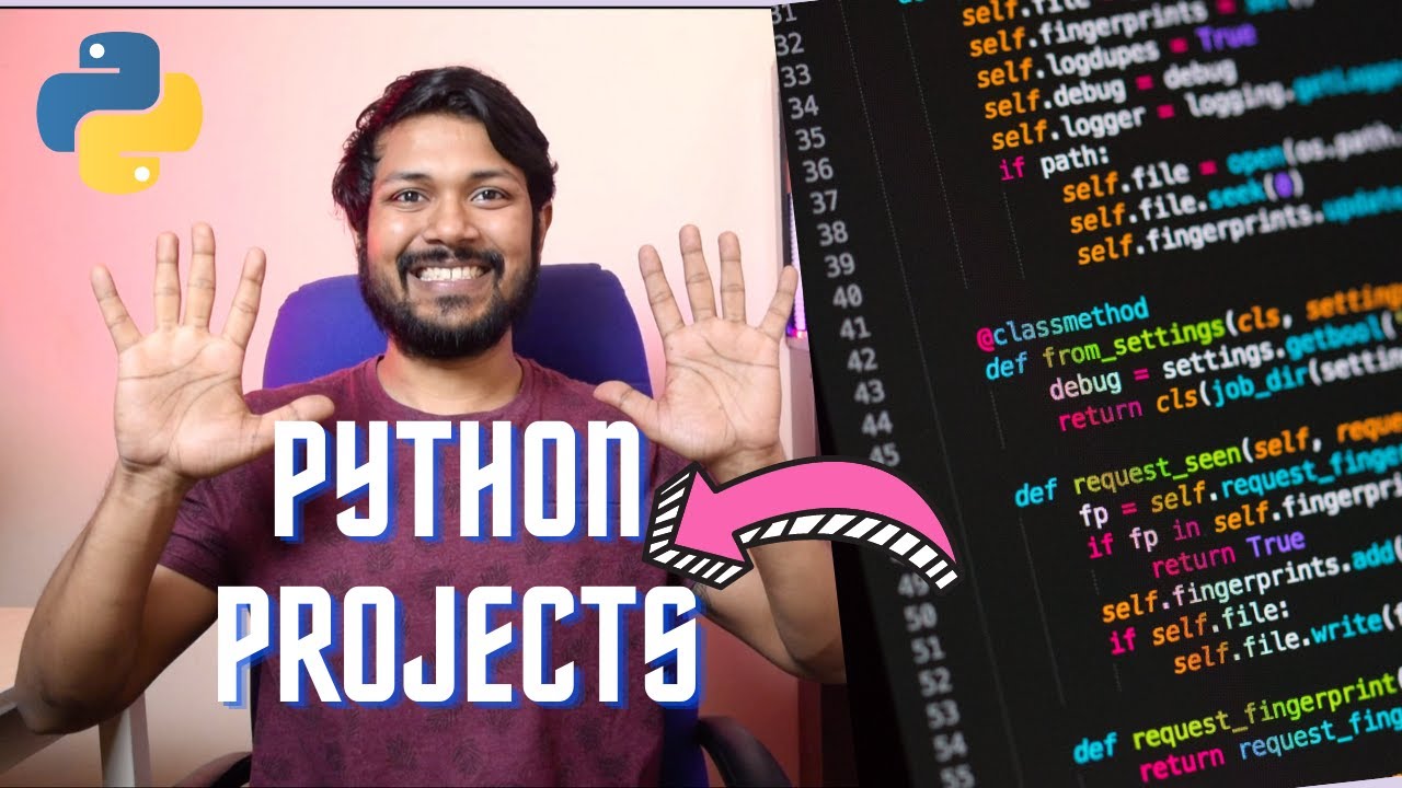 10 Python Projects You Can Do Today Code Included Youtube