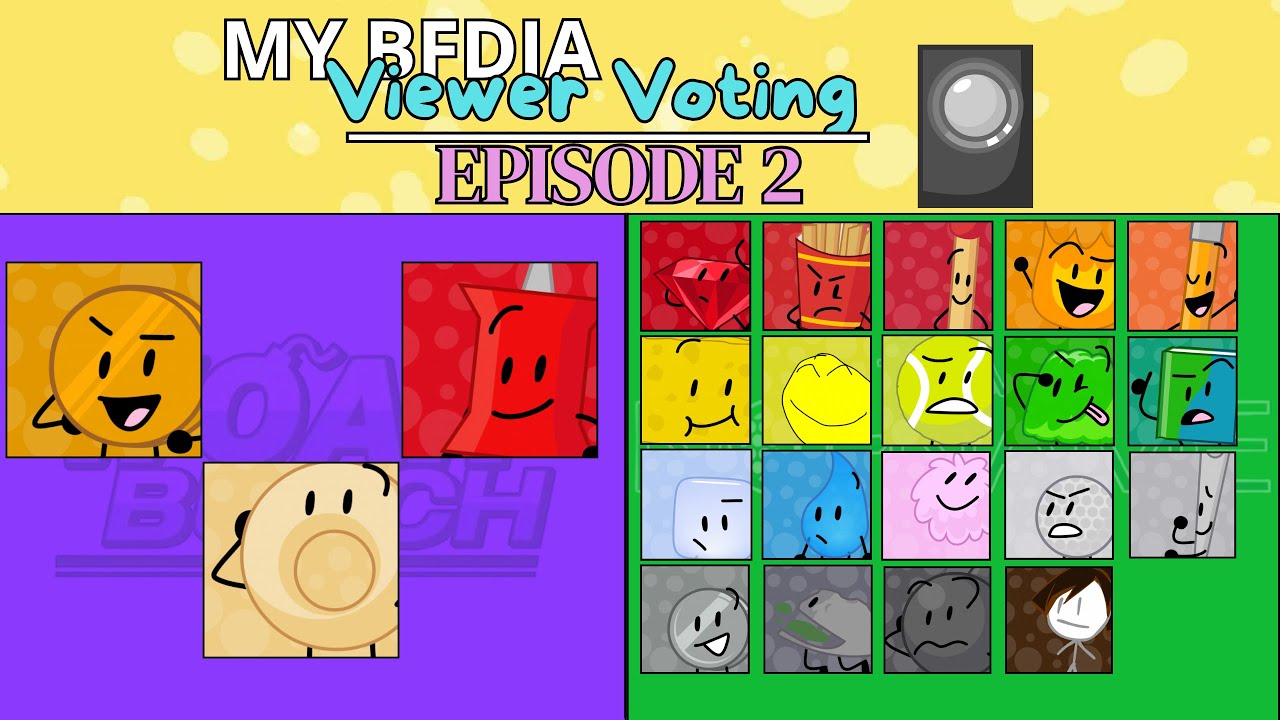 Episode 2 Bfdia Viewer Voting Youtube