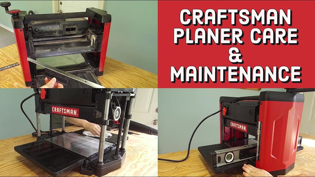 Craftsman Planer Care And Maintenance Inside A Benchtop Planer How