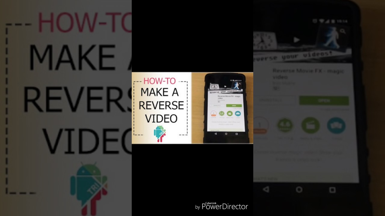 How To Make A Reverse Videos Youtube