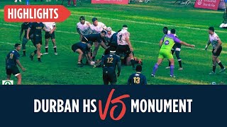 Rugby Durban High School Vs Hoërskool Monument Kearsney Easter Rugby ...