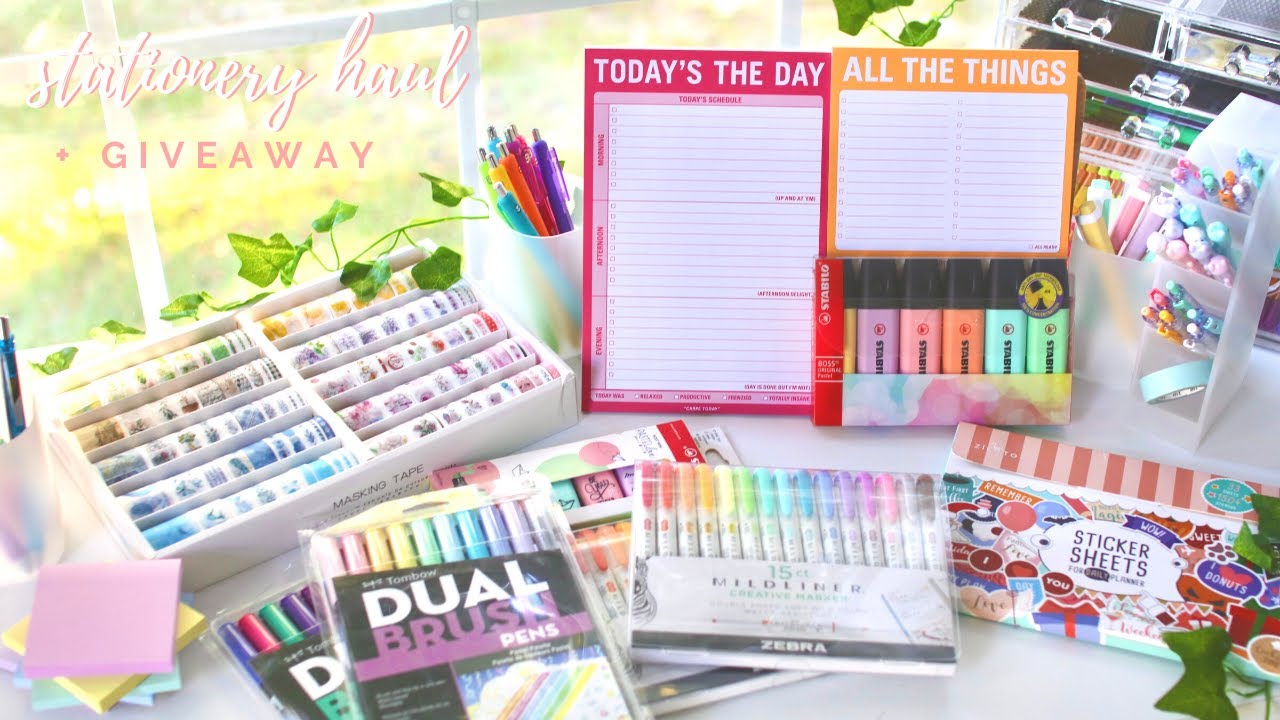 Stationery Haul Office At Sally Patrick Blog