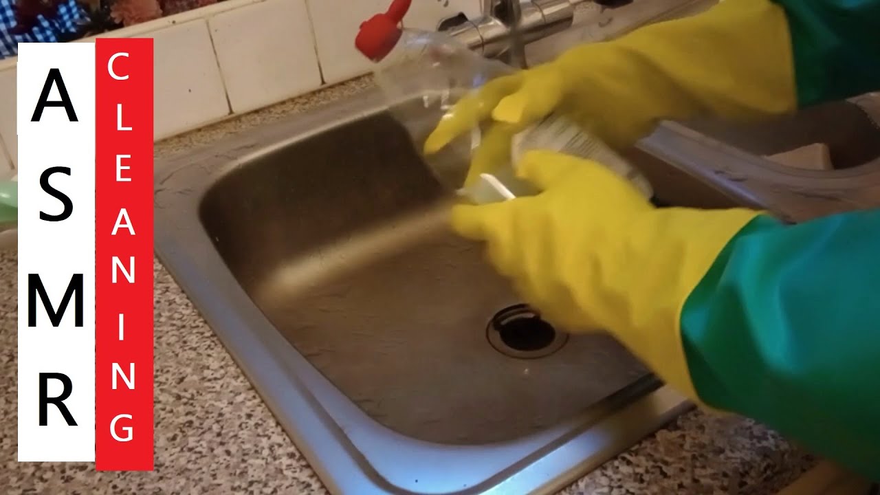 Asmr рџ ј Long Rubber Gloves рџљї Cleaning Sink рџ ѓ Roleplay пёџ Youtube