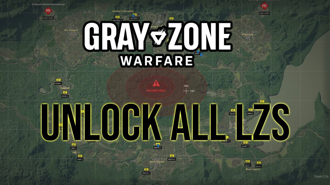 Unlock All Landing Zone Locations All Lzs Outdated Gray Zone