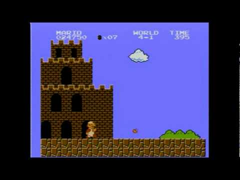 Super Mario Bros Nes 1up Mushroom Locations Youtube