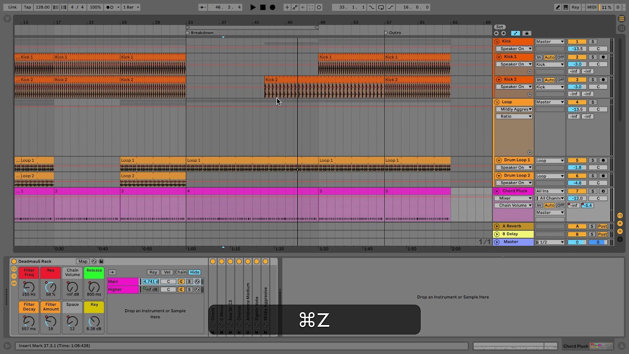57 Arrangement View Automation Ableton Live 10 Lite Edition Youtube