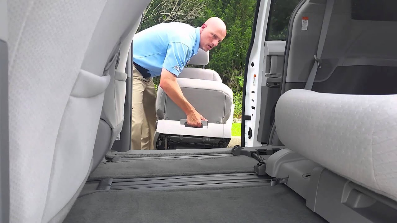 How To Remove 2nd Row Seats In Toyota Sienna With Gary Pollard The Fist