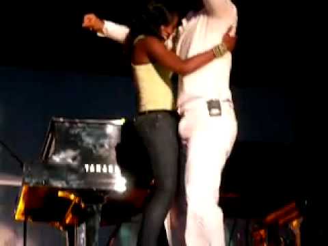 John Legend On Hard Boner On Stage After Strip Tease Lap Dance Youtube