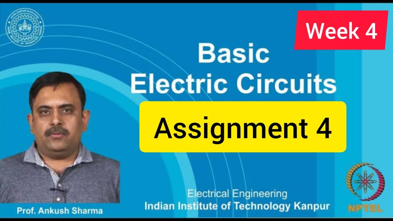 рџ ґbasic Electric Circuits Week 4 Quiz Assignment Solution Nptel 2022