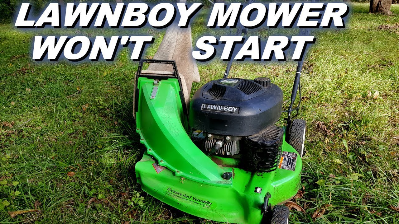 Lawnboy Mower Will Not Start Easy Fix Youtube