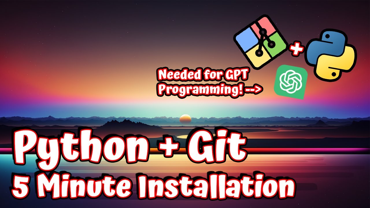 How To Install Python Git And Vscode 2023 Youtube