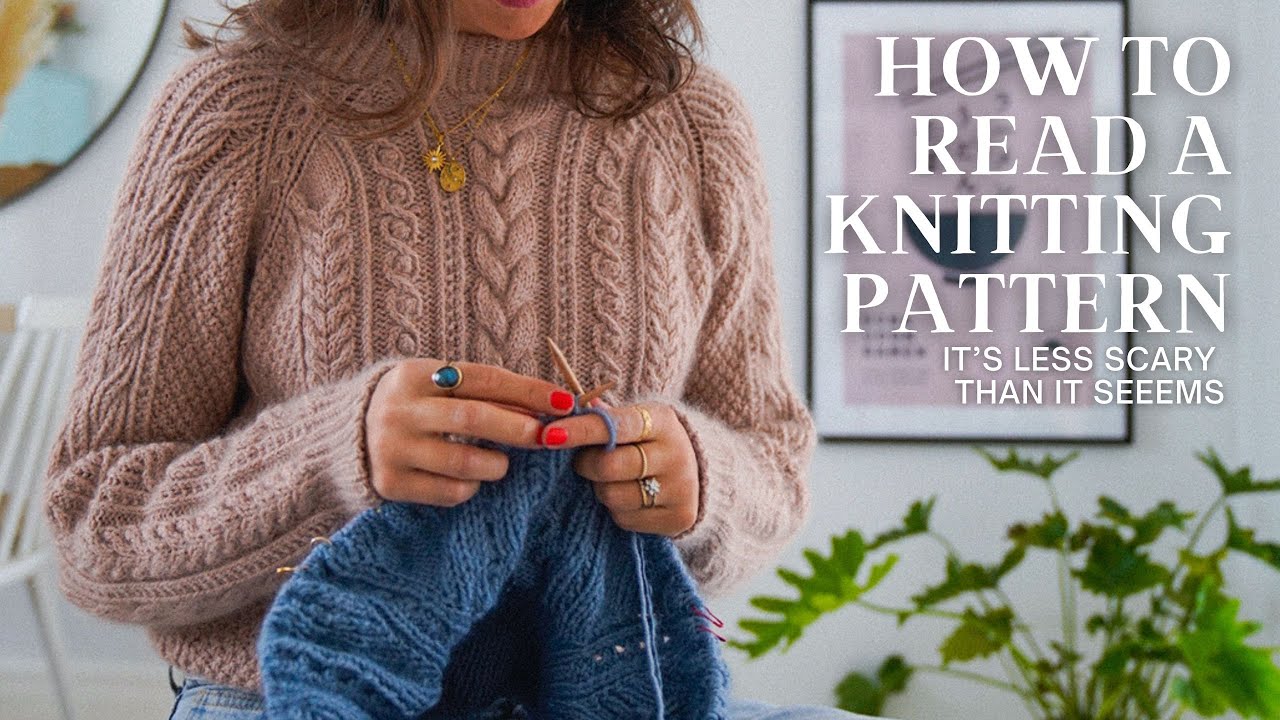 Knitting Pattern Terms Explained