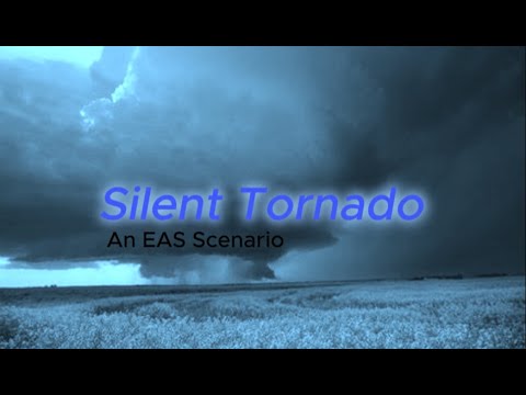 Eas Scenario Silent Tornado Youtube