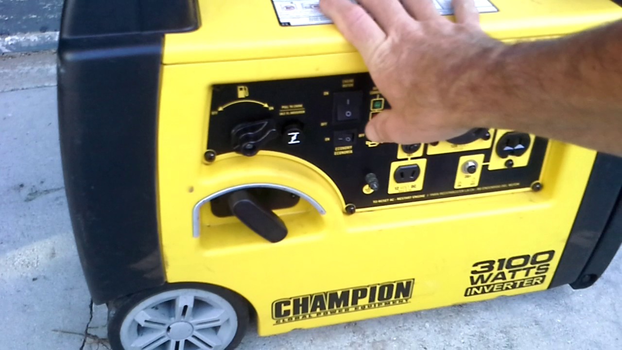 Generator Inverter War Honda Eu3000is Yamaha Ef2400is And Champion
