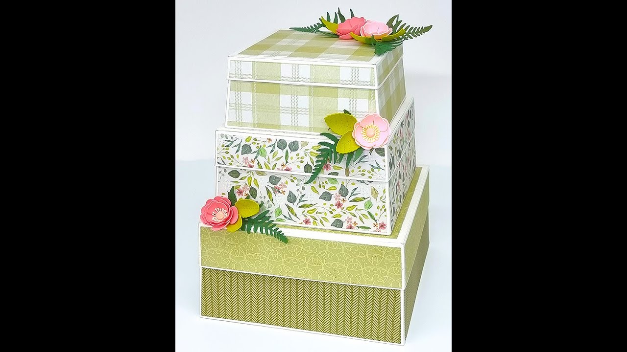 Square Stacking Boxes Overview Youtube