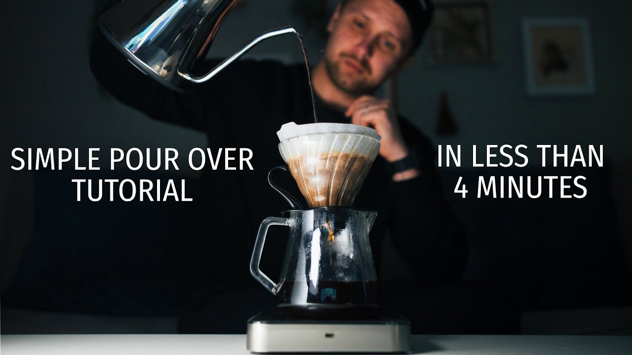 How To Make Pour Over Coffee Simple V60 Brew Tutorial Home Brewery