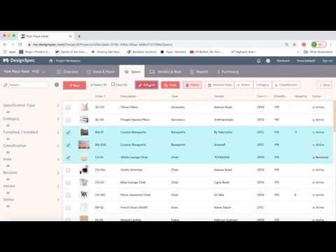 Designspec Overview Tutorial Youtube