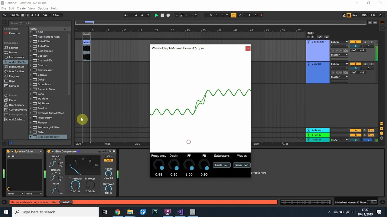 Wavefolder Demo Youtube
