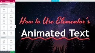 How To Use The Animated Headline Widget In Elementor Pro Elementor Mp3