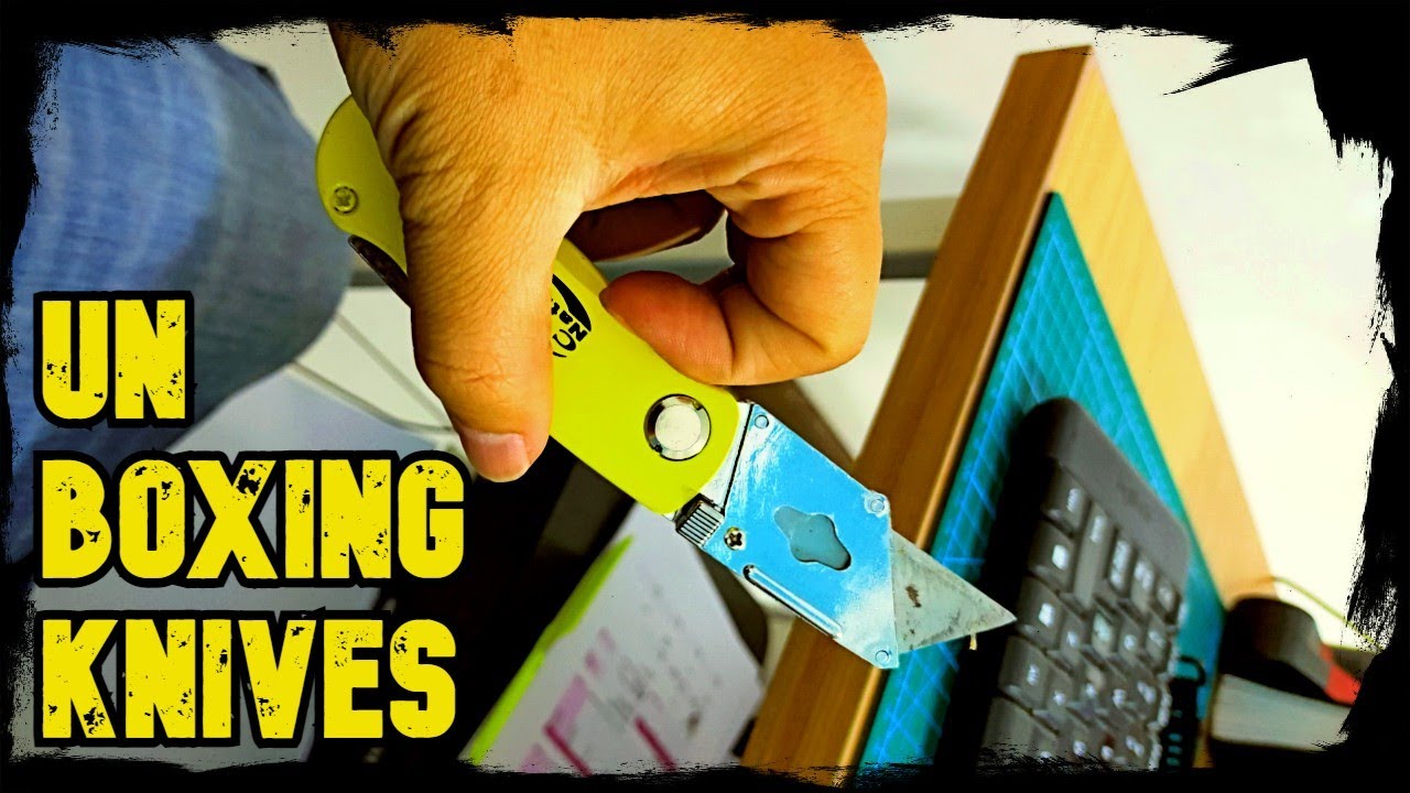 Unboxing Knives Youtube