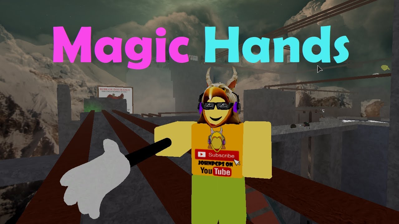 Magic Hands Roblox Youtube