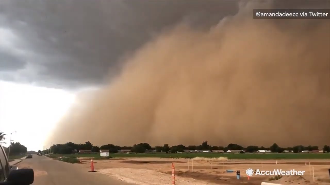 Massive Haboob Rages Through Texas Youtube